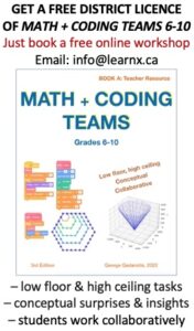MATH / CODING resources – LearnX.ca